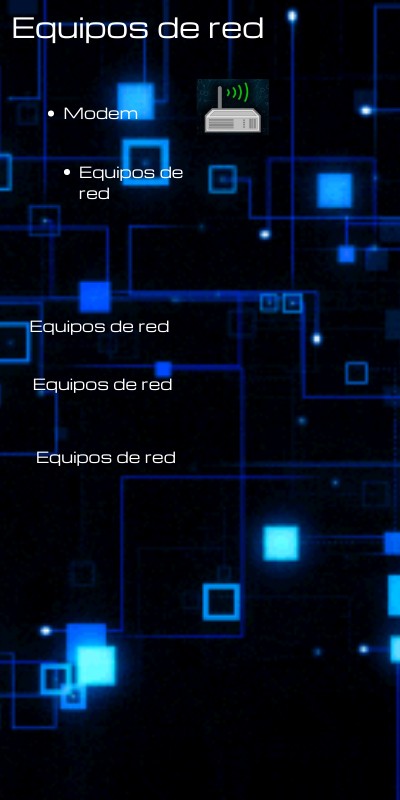 Equipos de red