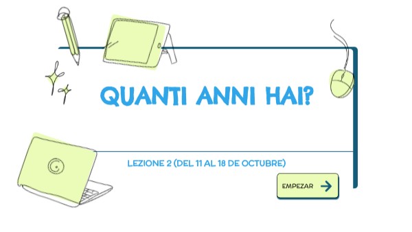 QUANTI ANNI HAI?