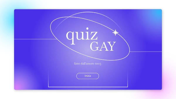 quiz gay | Genially