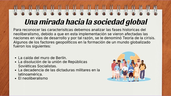 Una mirada a la sociedad global