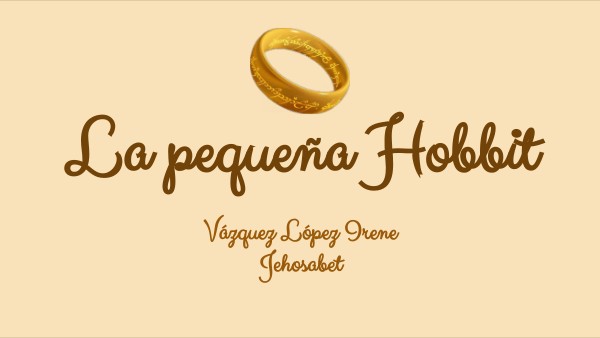 La pequeña Hobbit