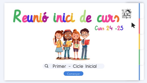 MODEL 24/25 REUNIONS INICI DE CURS