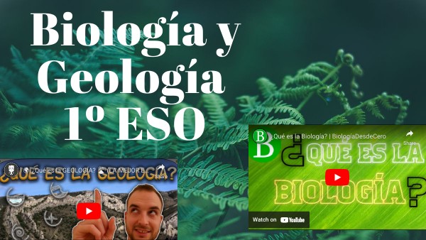 PRESENTACIÓN Bio-geo 1º ESO'24 | Genially