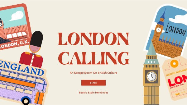 british culture escape room | Genially