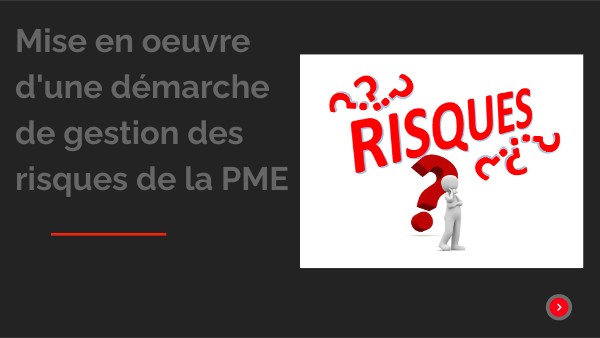 Copie - La gestion des risques | Genially