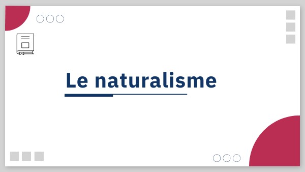 Naturalisme | Genially