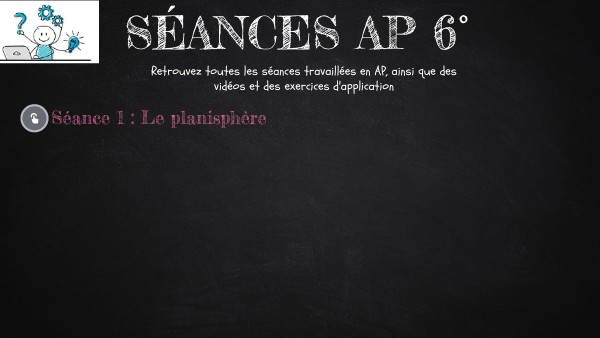 Séances AP 6°2 2024-2025