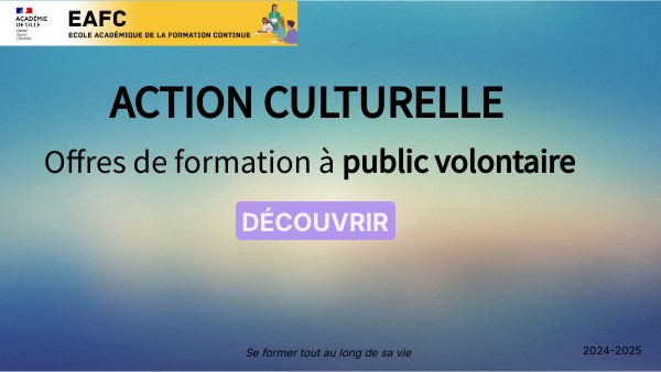 Présentation PAF acl 24 25 | Genially