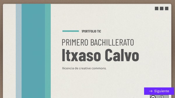 Portfolio tic | Genially