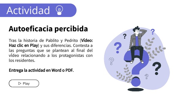 Autoeficacia percibida