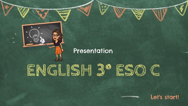 ENGLISH 3º ESO PRESENTATION | Genially