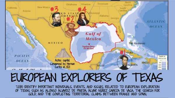 European Explorers of Texas | Genially