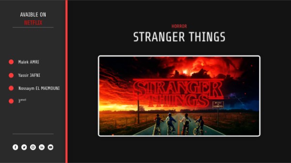 Stranger things Analyse | Genially
