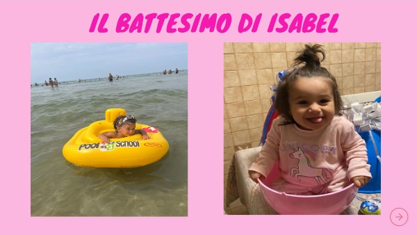battesimo isabel | Genially