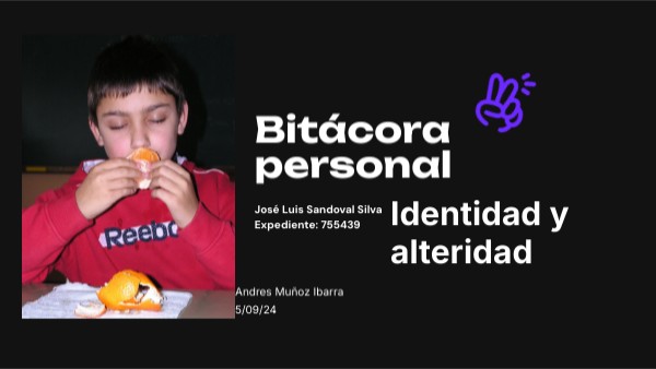 Bitacora personal | Genially