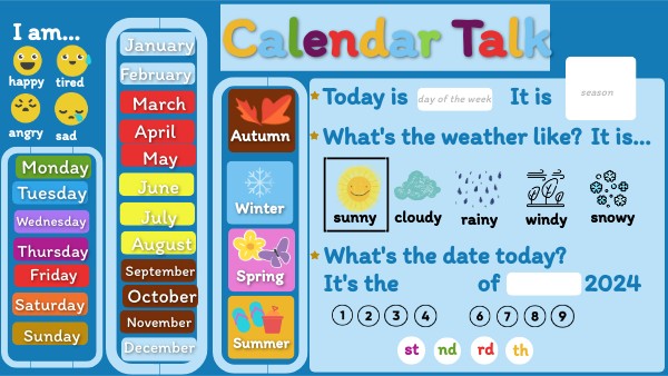 CALENDAR TALK | Genially