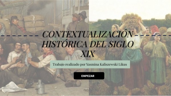 Siglo XIX - línea del tiempo | Genially