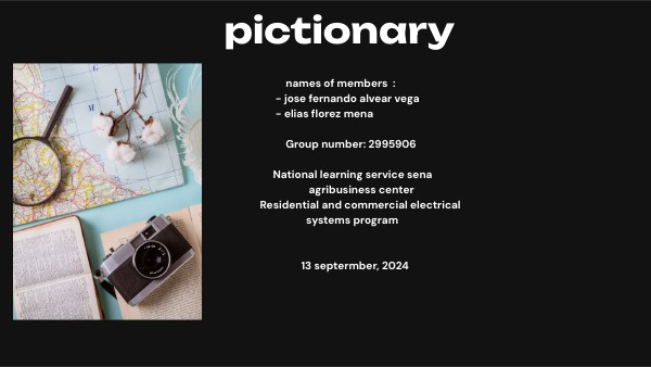 pictionary | Genially