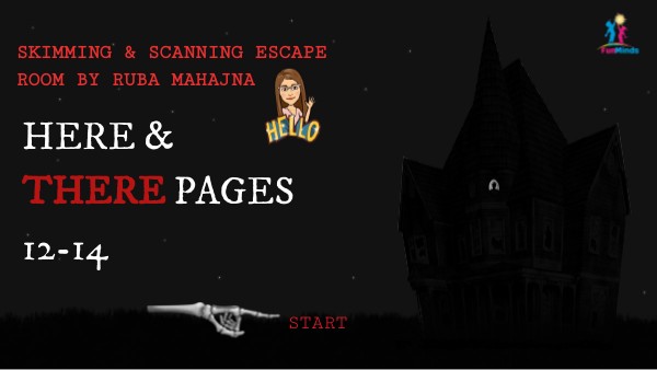 Skimming & Scanning pages 12-13 | Genially