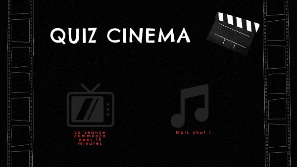 Quiz club cinema | Genially