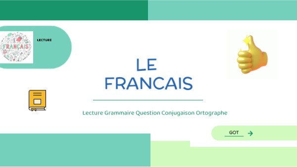 Séquence pédagogique linguistique | Genially