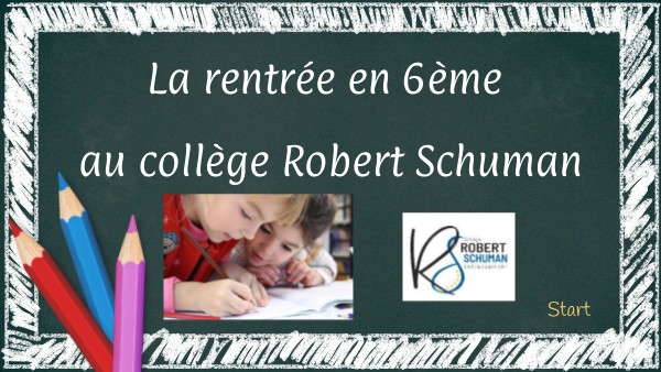 Rentrée 6e CLG R.Schuman 2024
