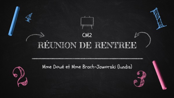 rentrée 2024-2025 | Genially