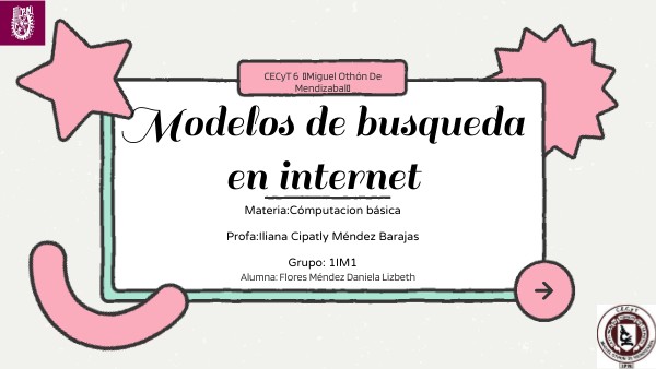 Presentación modelos de búsqueda en internet | Genially
