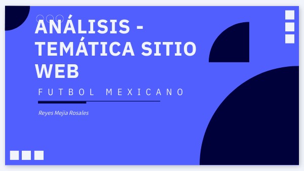 ANÁLISIS - TEMÁTICA SITIO WEB