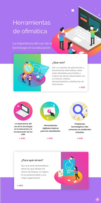 INFOGRAFIA HERRAMIENTAS DE OFIMÁTICA | Genially