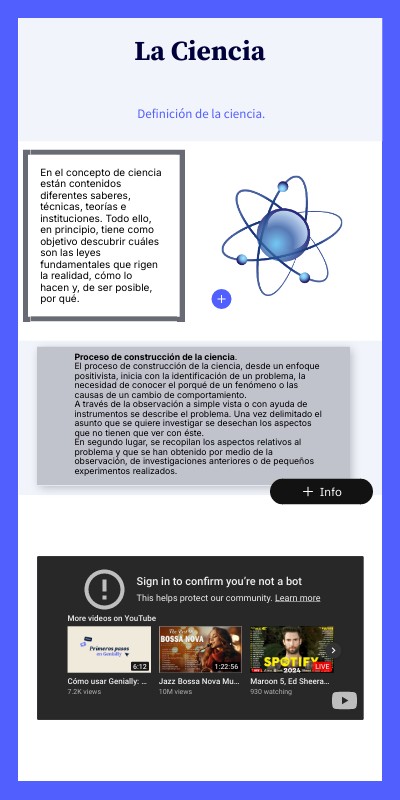 Infografía ciencia | Genially
