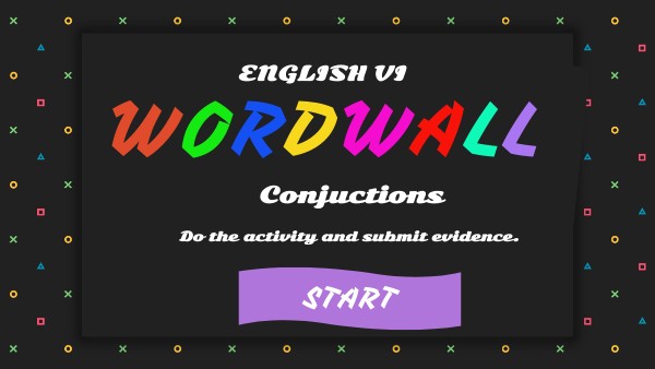 ENGLISH 6 (FIT) - WORDWALL - Conjuctions (Fanboys) | Genially