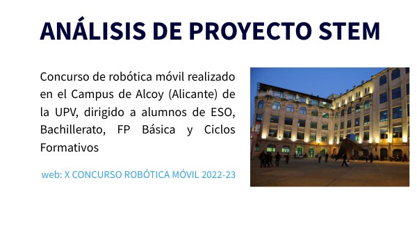 ANALISIS DE PROYECTO STEM