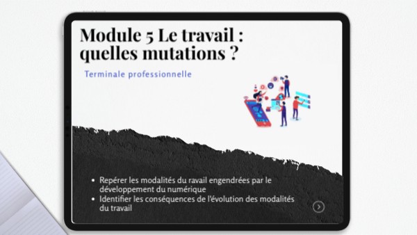 Comment le numérique transforme les modalités de travail | Genially