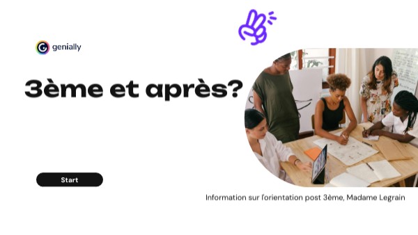 Présentation orientation post 3ème