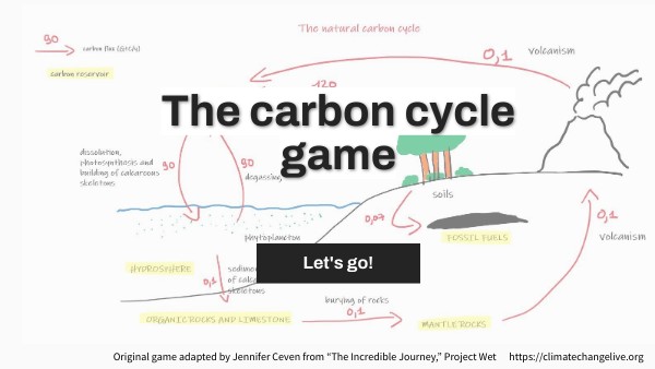 The carbon cycle game