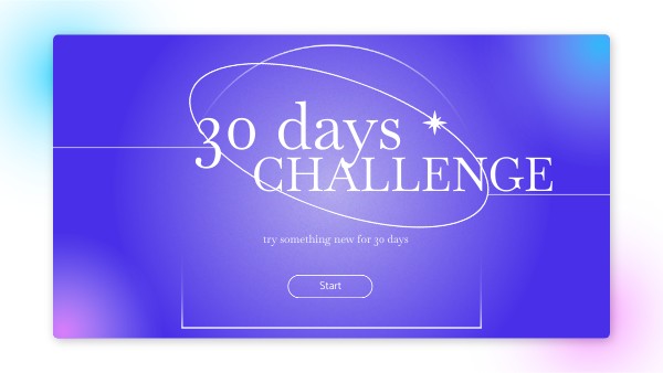 30 days challenge | Genially