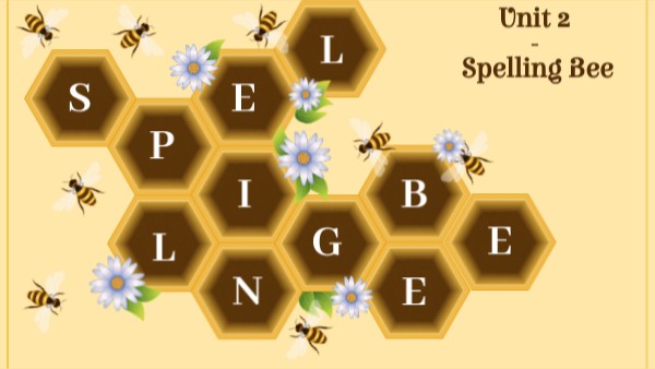 Unit 2 - Spelling Bee | Genially