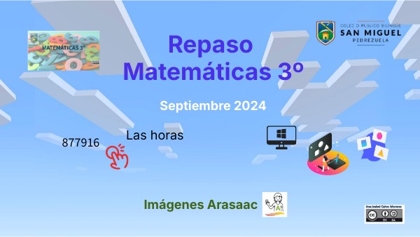 Repaso matemáticas 3º 16924 | Genially