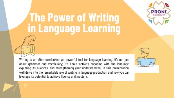 the power of writing | Genially