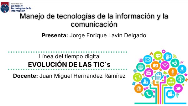 LINEA DEL TIEMPO DE LAS TIC´s | Genially