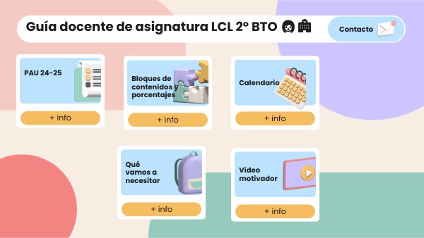 Guía docente de asignatura | Genially