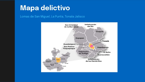 Mapa delictivo