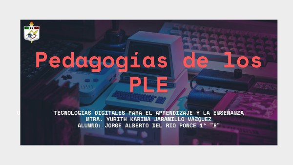 Pedagogías de los PLE