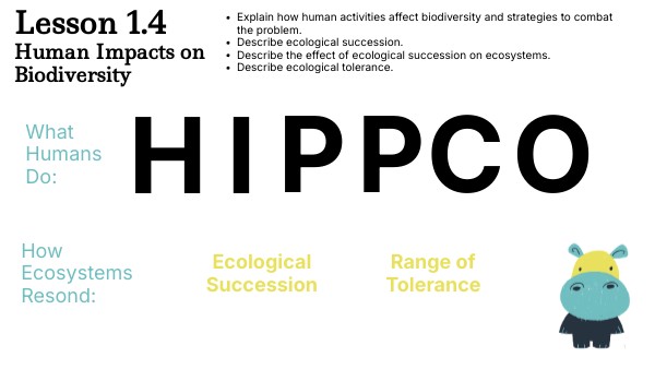 APES 1.5 - Human Impacts on Biodiversity | Genially