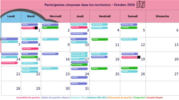 Calendrier DT (Octobre 2024) | Genially