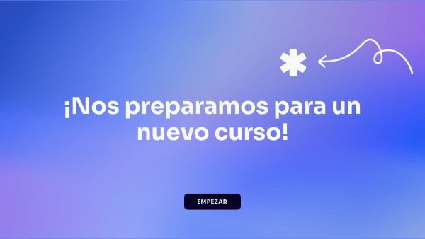 Preparamos el camino - Nuevo Curso 4to. | Genially