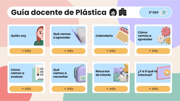 Guía docente de Plástica 3º ESO | Genially