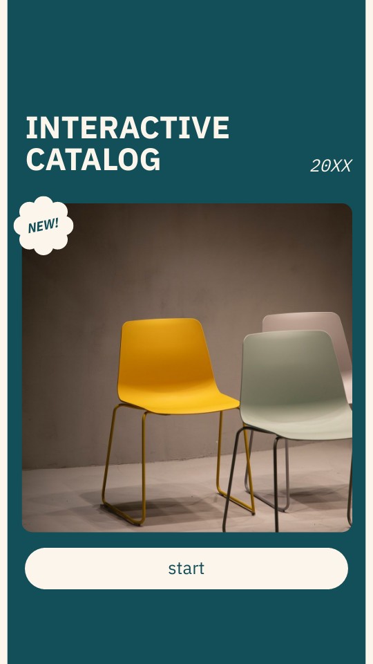 Catalogue interactif mobile | Genially