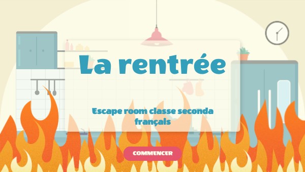 escape room en cuisine!